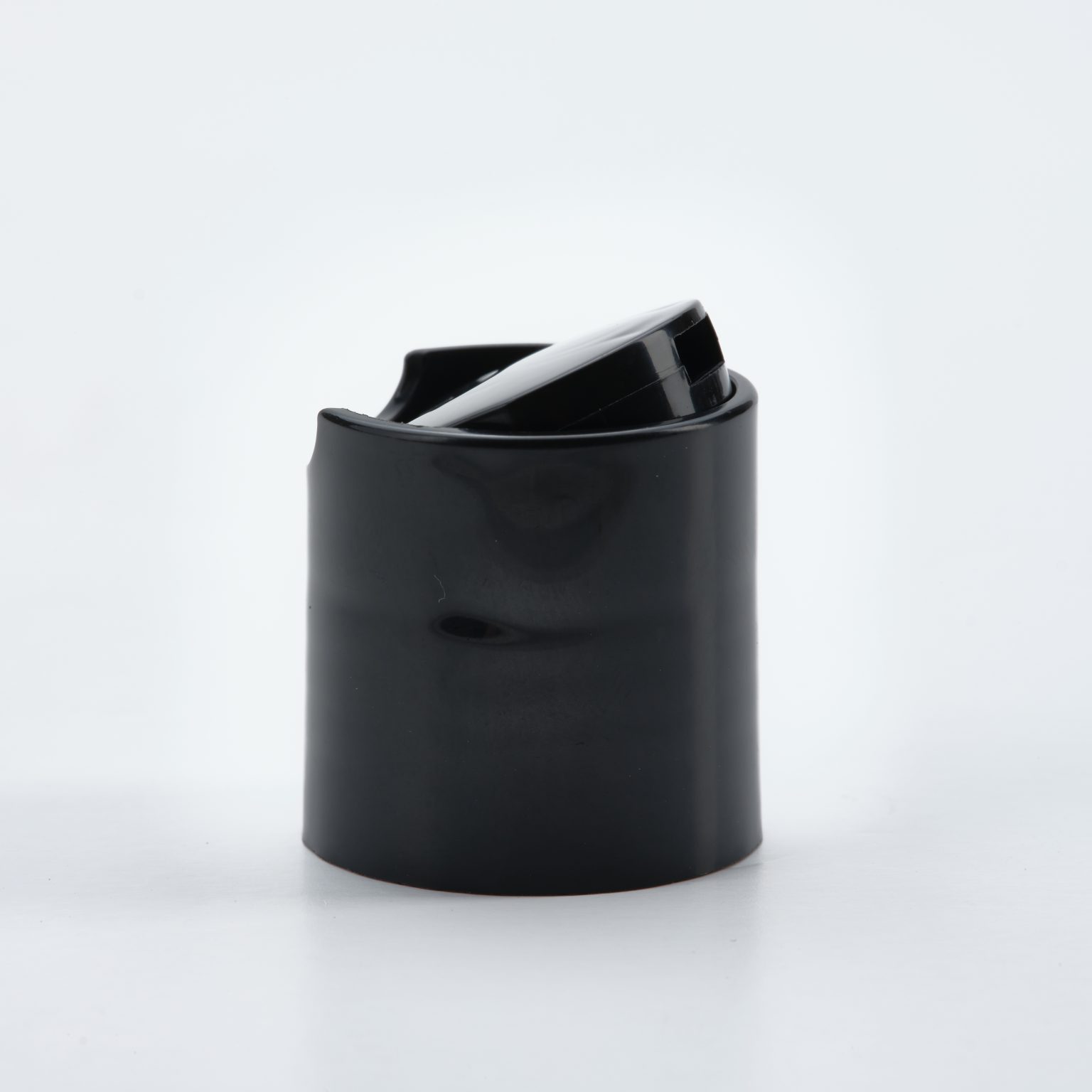 Smooth Wall Disc Cap 24410 - Black - Synergy Packaging