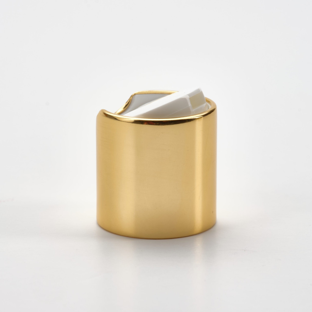 Sleeved Disc Cap 24410 - Shiny Gold - Synergy Packaging