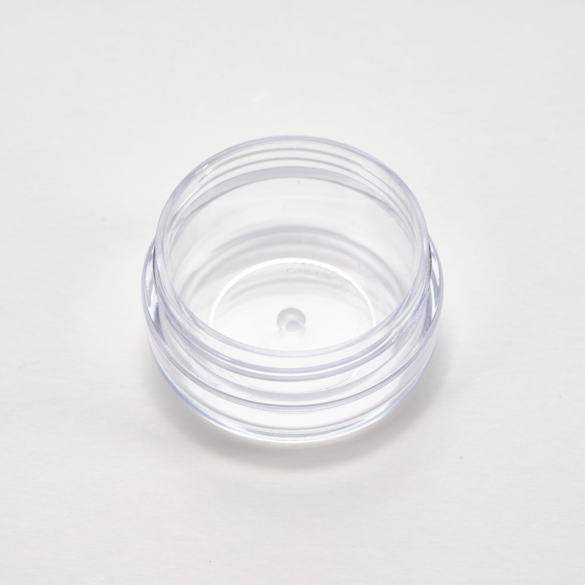 10g Sample Jar (Base Only) - Clear - Synergy Packaging