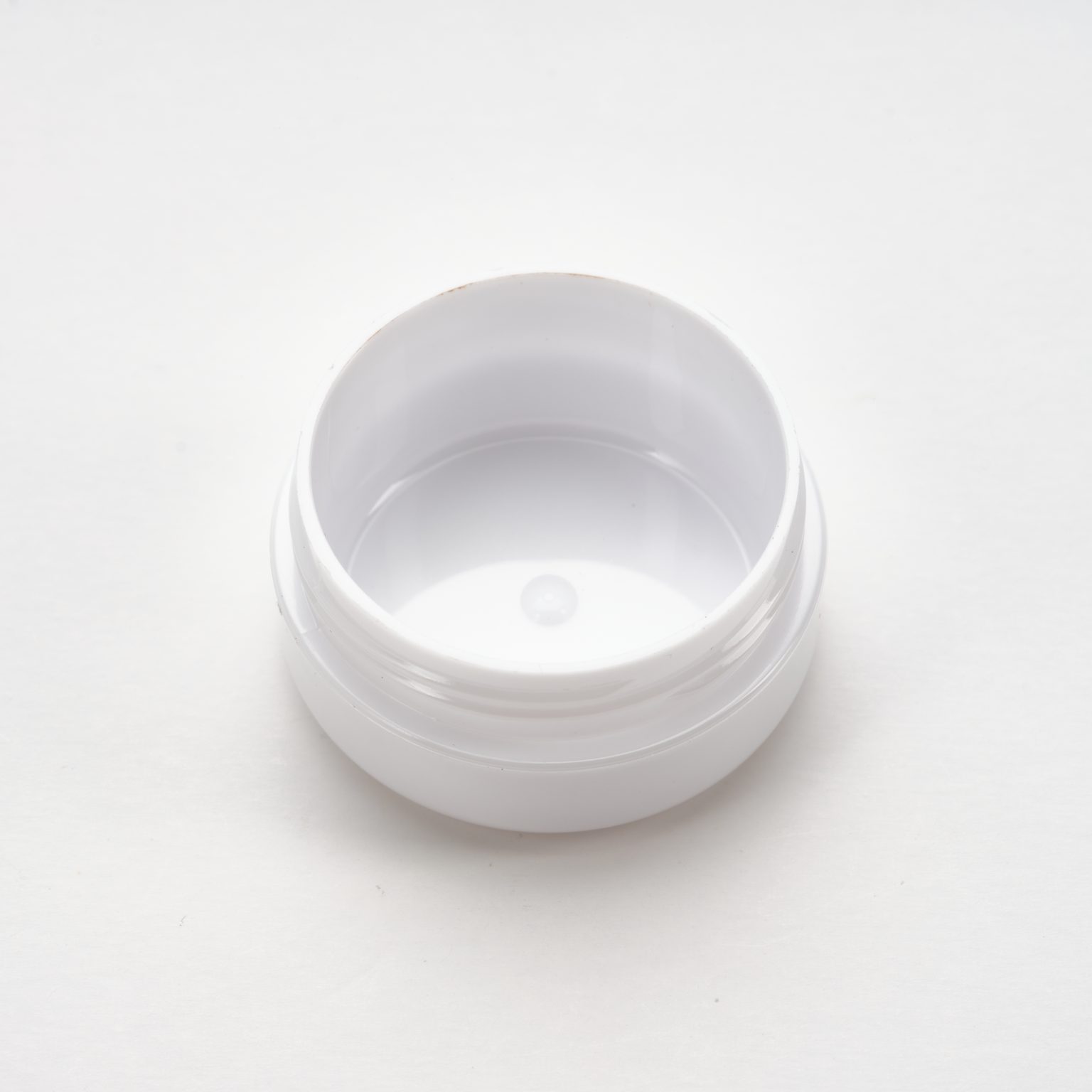 10g Sample Jar (Base Only) - White Solid - Synergy Packaging