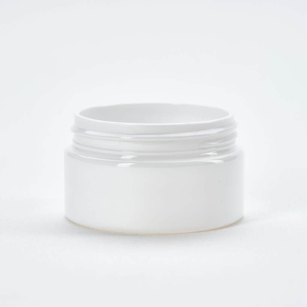 20g Sample Jar (Base Only) - White Solid - Synergy Packaging