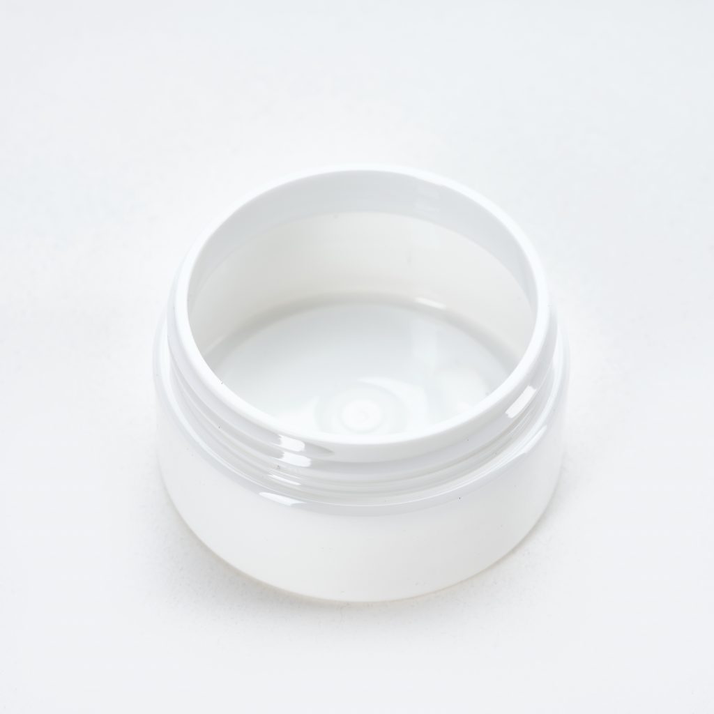 50g Standard Jar 58400 - White Solid - Synergy Packaging