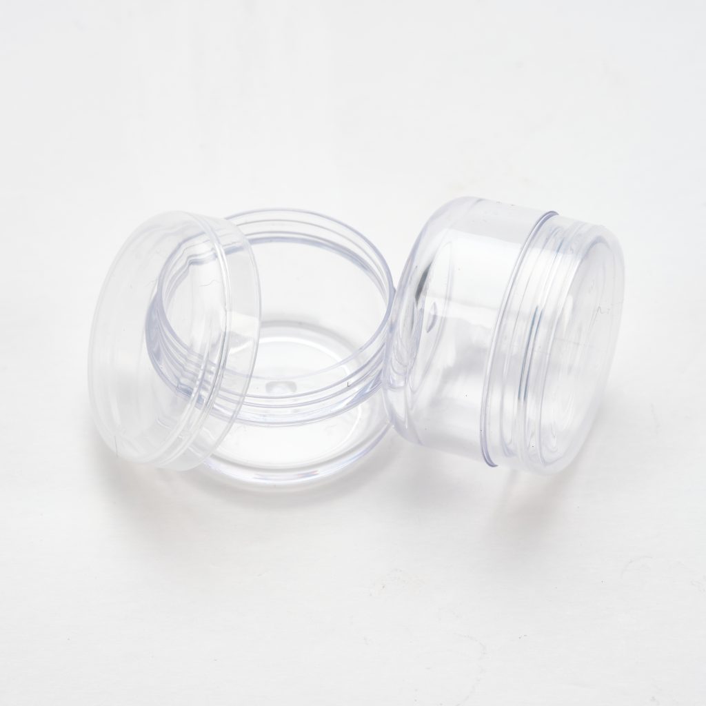 6g Sample Jar (Base & Lid) - Clear - Synergy Packaging