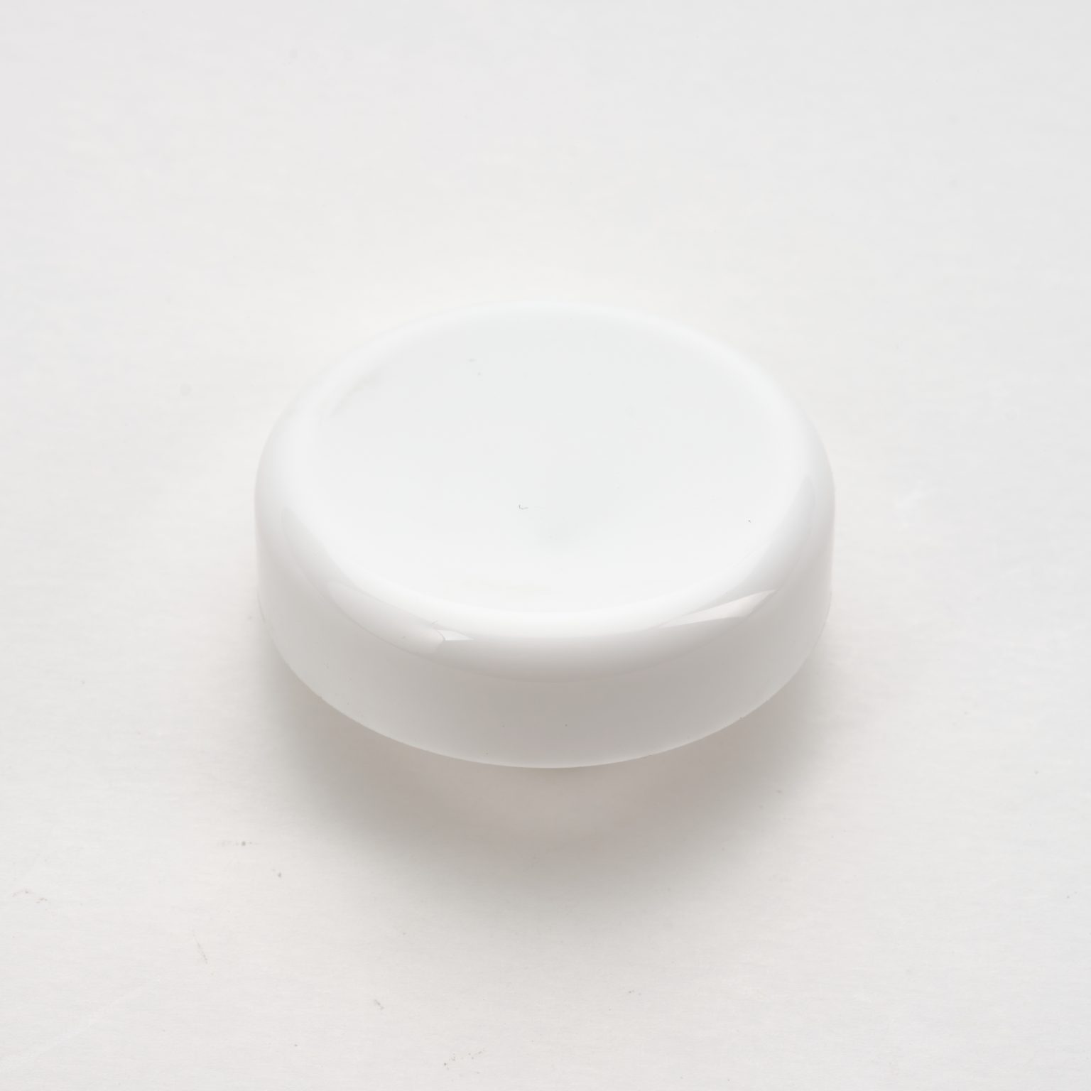 10g Sample Jar Lid White Solid - (Lid Only) - Synergy Packaging