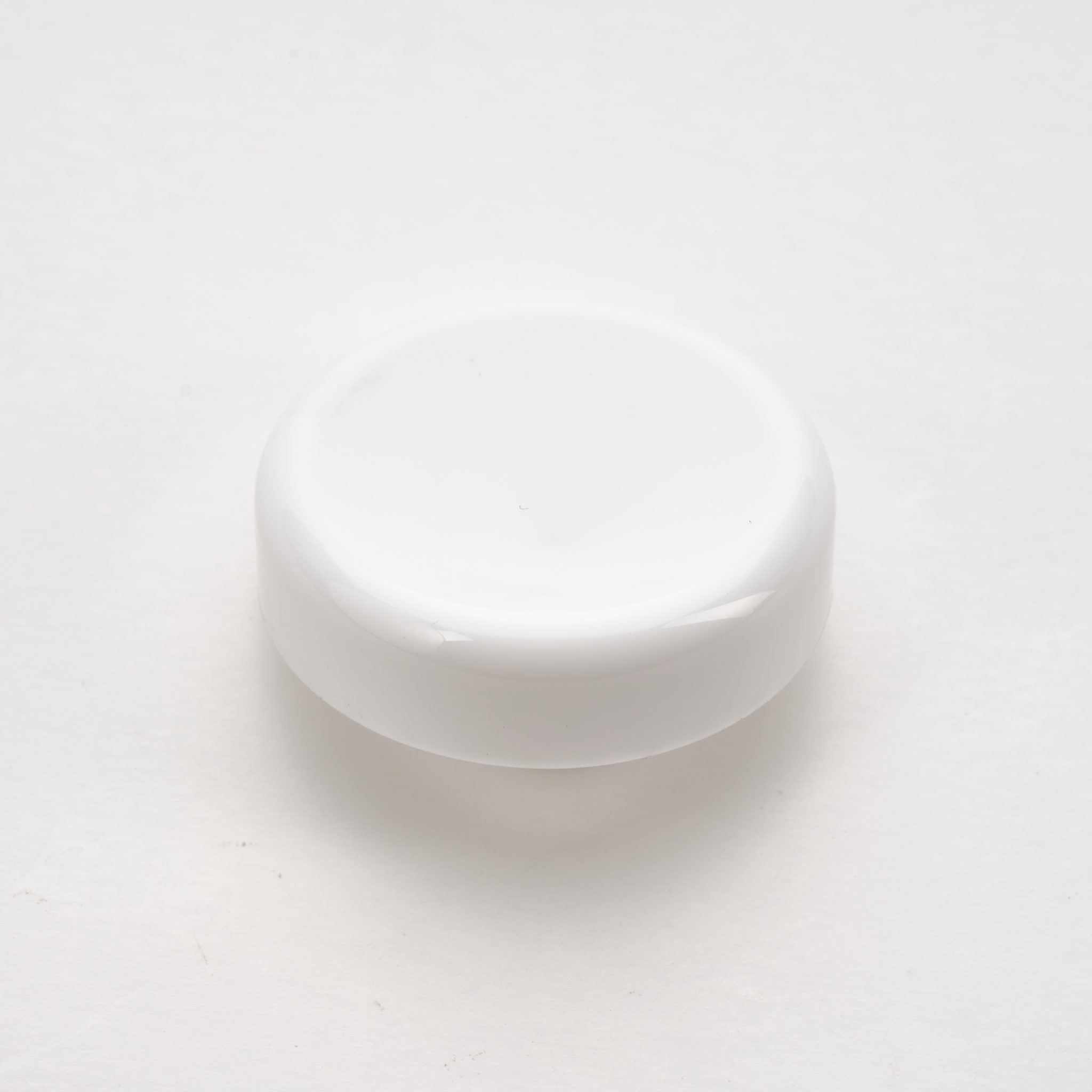 10g Sample Jar Lid White Solid - (Lid Only) - Synergy Packaging