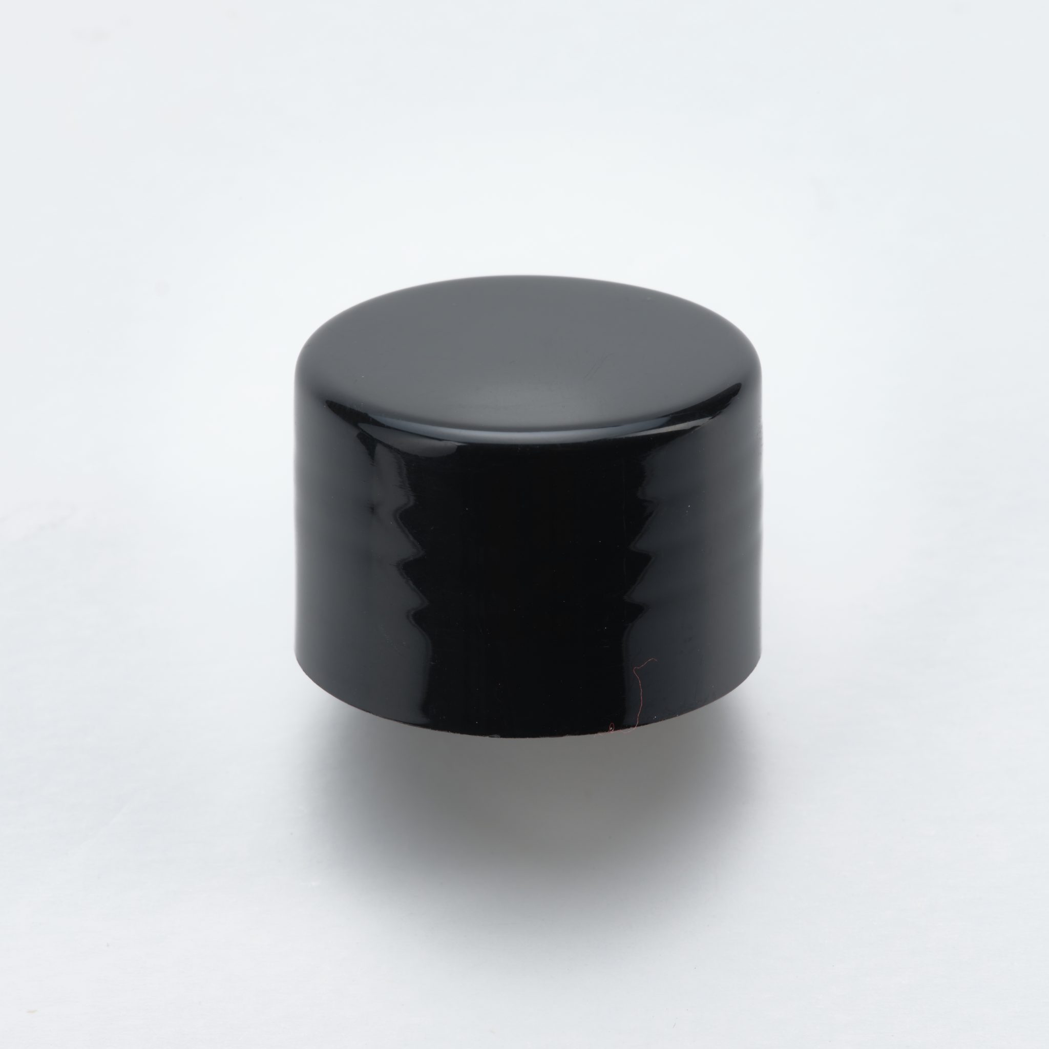 Smooth Wall Screw Cap 24410 - Black - Synergy Packaging