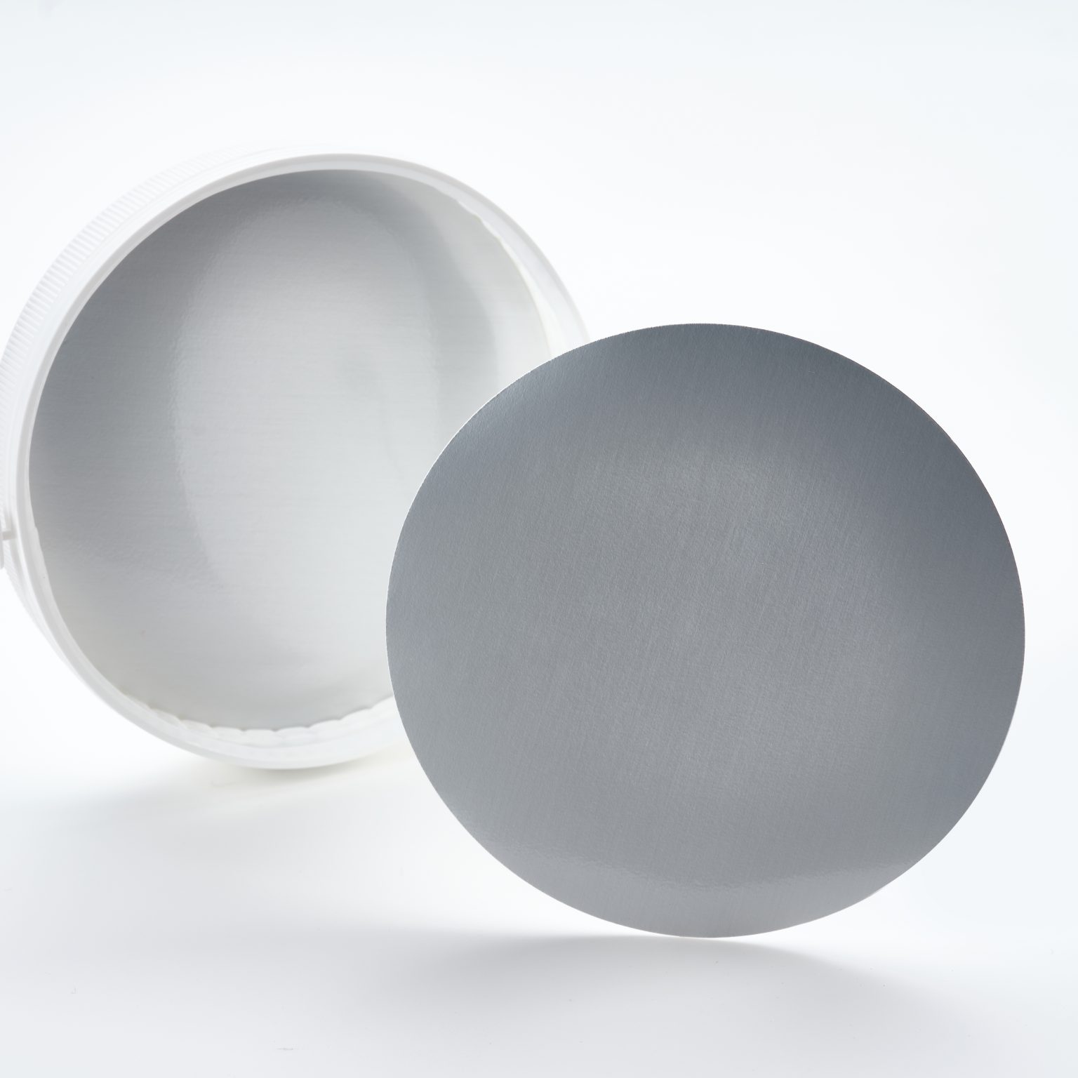 100mm Screw Cap (Inducted) - White - Synergy Packaging