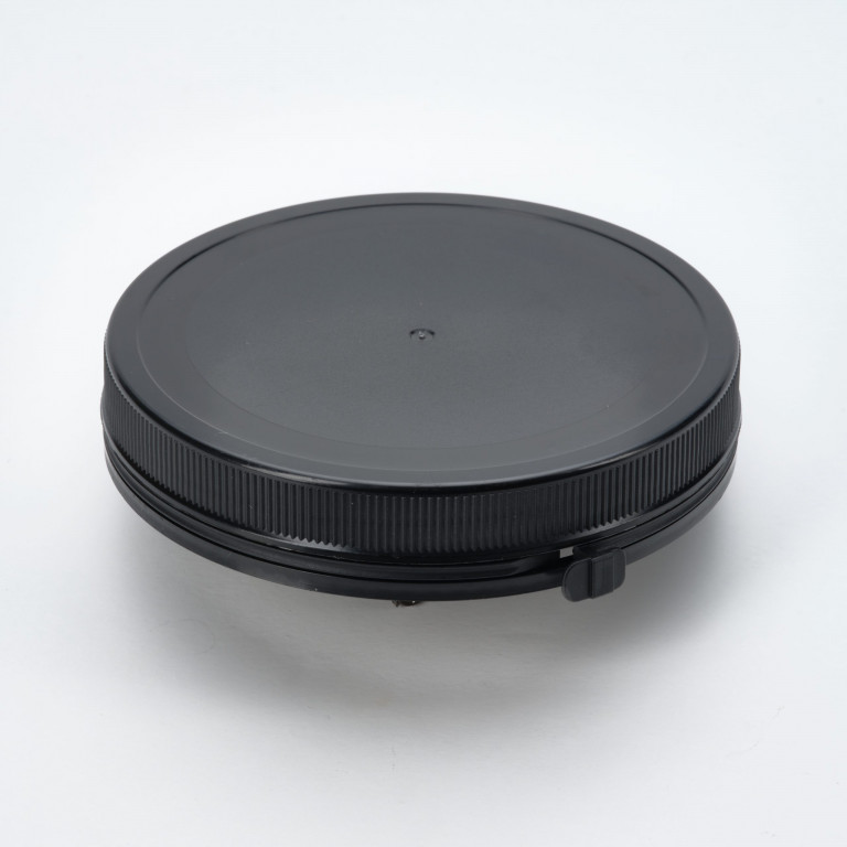 120mm Screw Cap - Black - Synergy Packaging