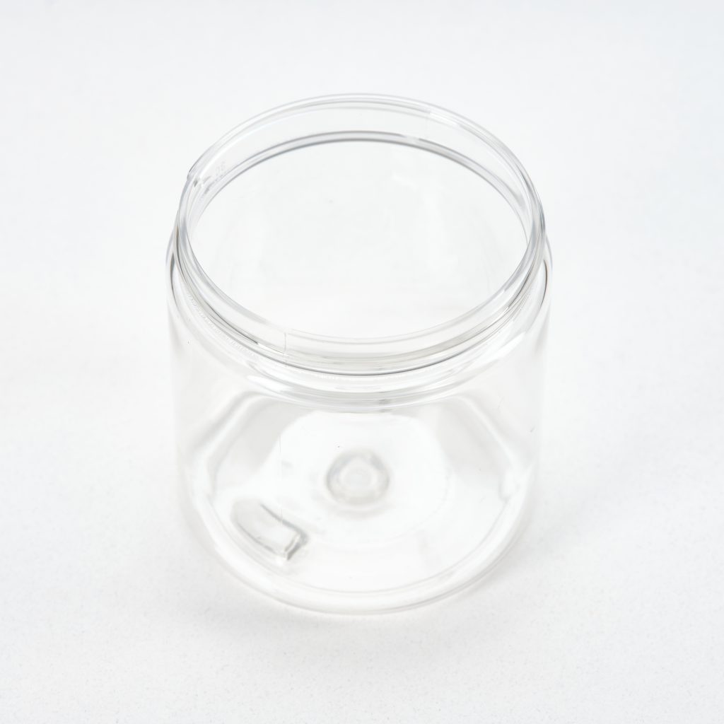 250g Standard Jar 70400 - Clear - Synergy Packaging