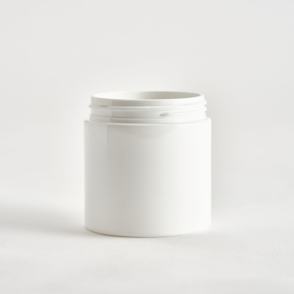 150g Tall Jar 58400 - White Solid - Synergy Packaging