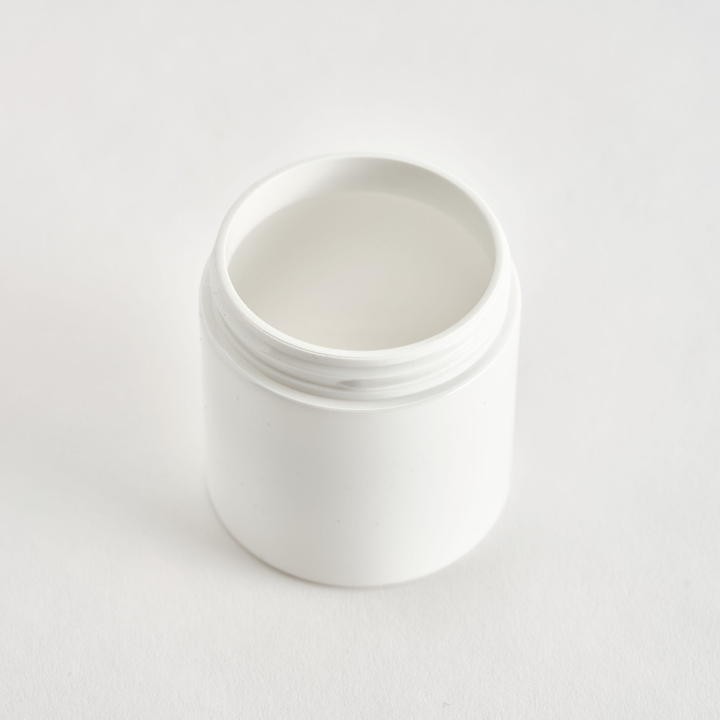 150g Tall Jar 58400 - White Solid - Synergy Packaging
