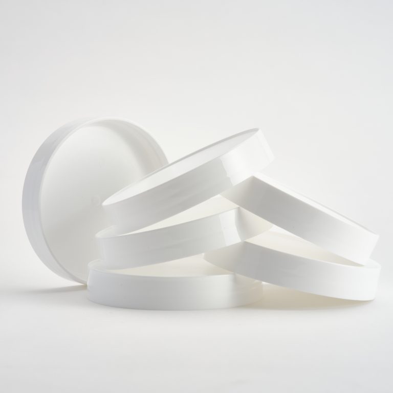 Stacker Cap 89400 Wadded & Inducted - White - Synergy Packaging