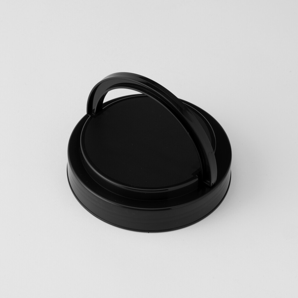 Handle Cap 120mm (Cap Only) Black - Synergy Packaging